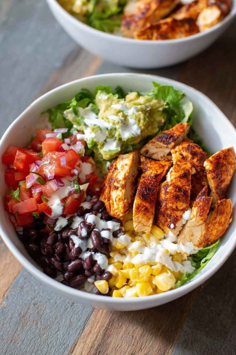 Chicken Burrito Bowl Recipe: A Comforting One-Bowl Wonder ...