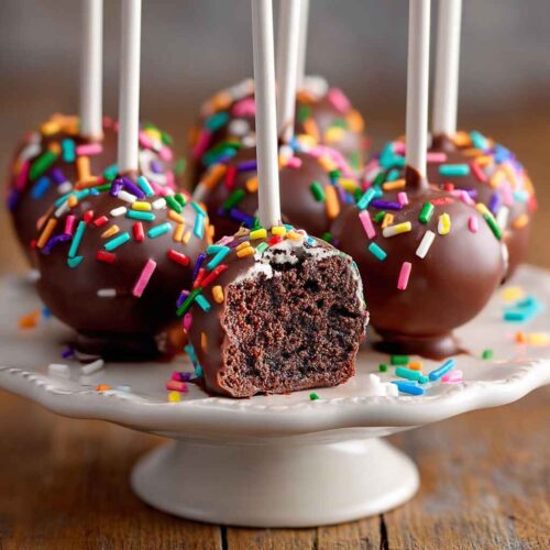 Chocolate Cake Pops from Scratch – Easy, Joyful Recipe (40 Bites)
