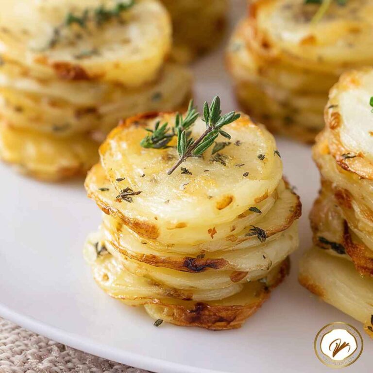 Creamy Potato Stacks – Elegant, Easy & Irresistible