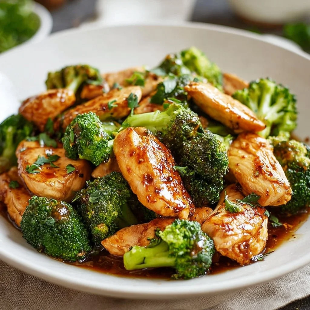 Chicken and Broccoli