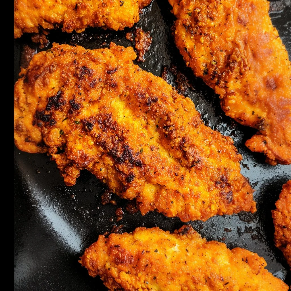 Crispy Oven Fried Chicken