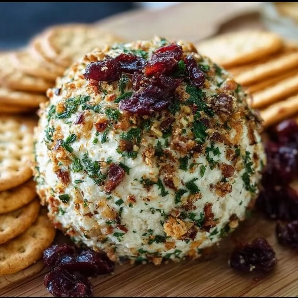 Easy Cheese Ball Party Snack